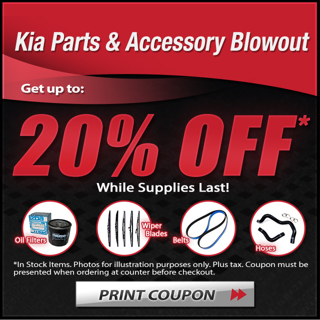 Parts Special - Boniface Hiers Kia